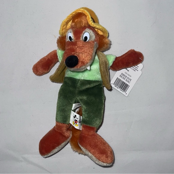 Disney | Toys | Disney Brer Fox Bean Bag Plush Song Of The South Splash ...